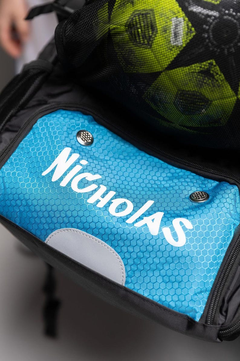 Personalized Kids Soccer Backpack: Boys Basketball Bag - Etsy