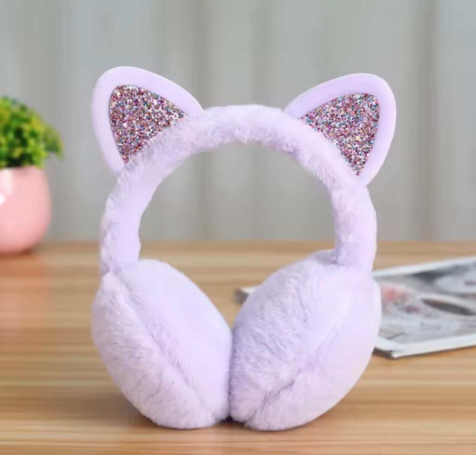 Kids Custom Cat Ears Earmuffs: Warm Party Earmuffs - Etsy