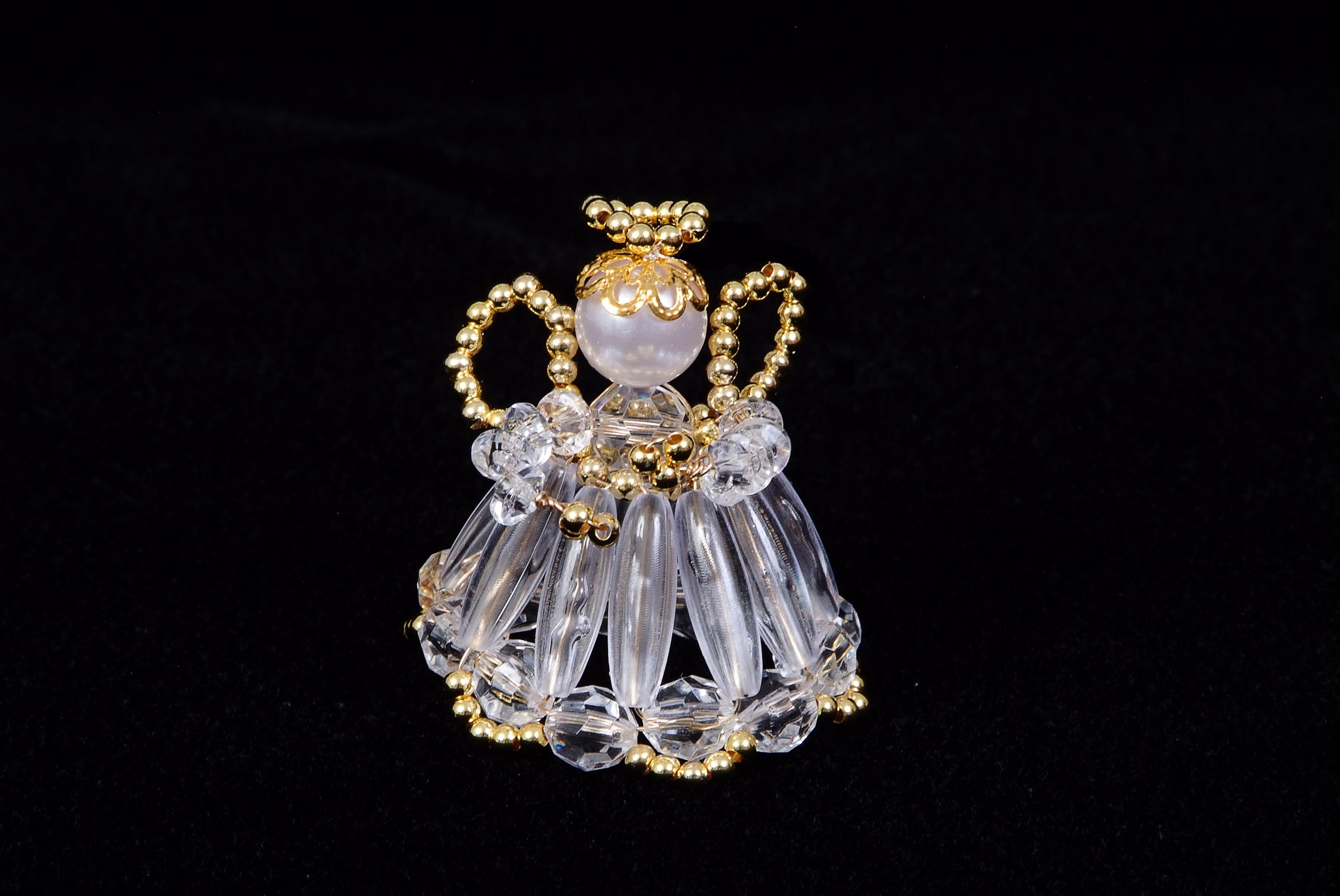 Angels With Gold Beading - Etsy