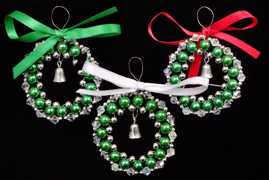 Pearl Wreath With Silver Accents - Etsy