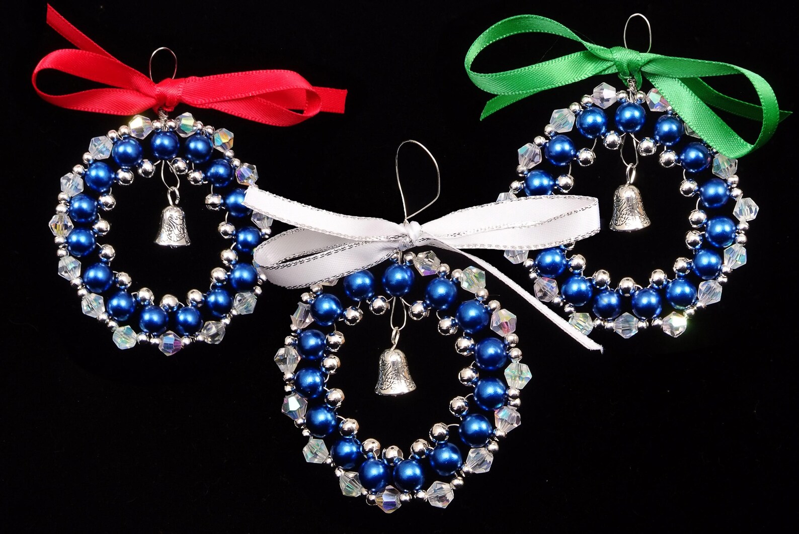 Pearl Wreath With Silver Accents - Etsy
