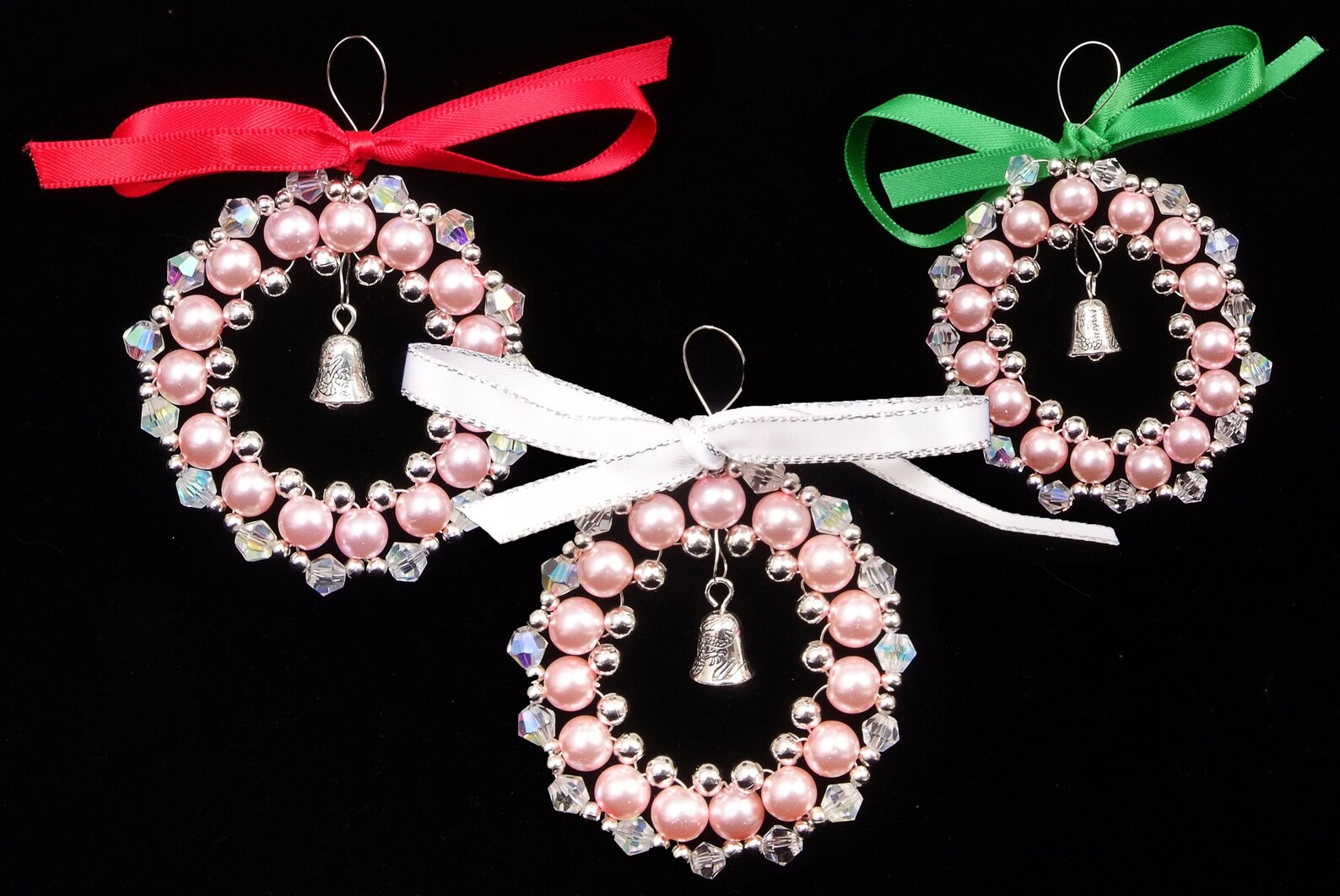 Pearl Wreath With Silver Accents - Etsy