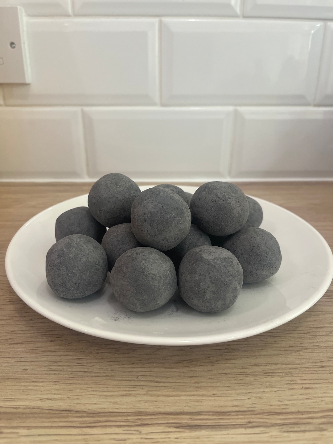 Black Candy Balls Edible Clay 200 Grams Smokey Earthy Dryfruit ...