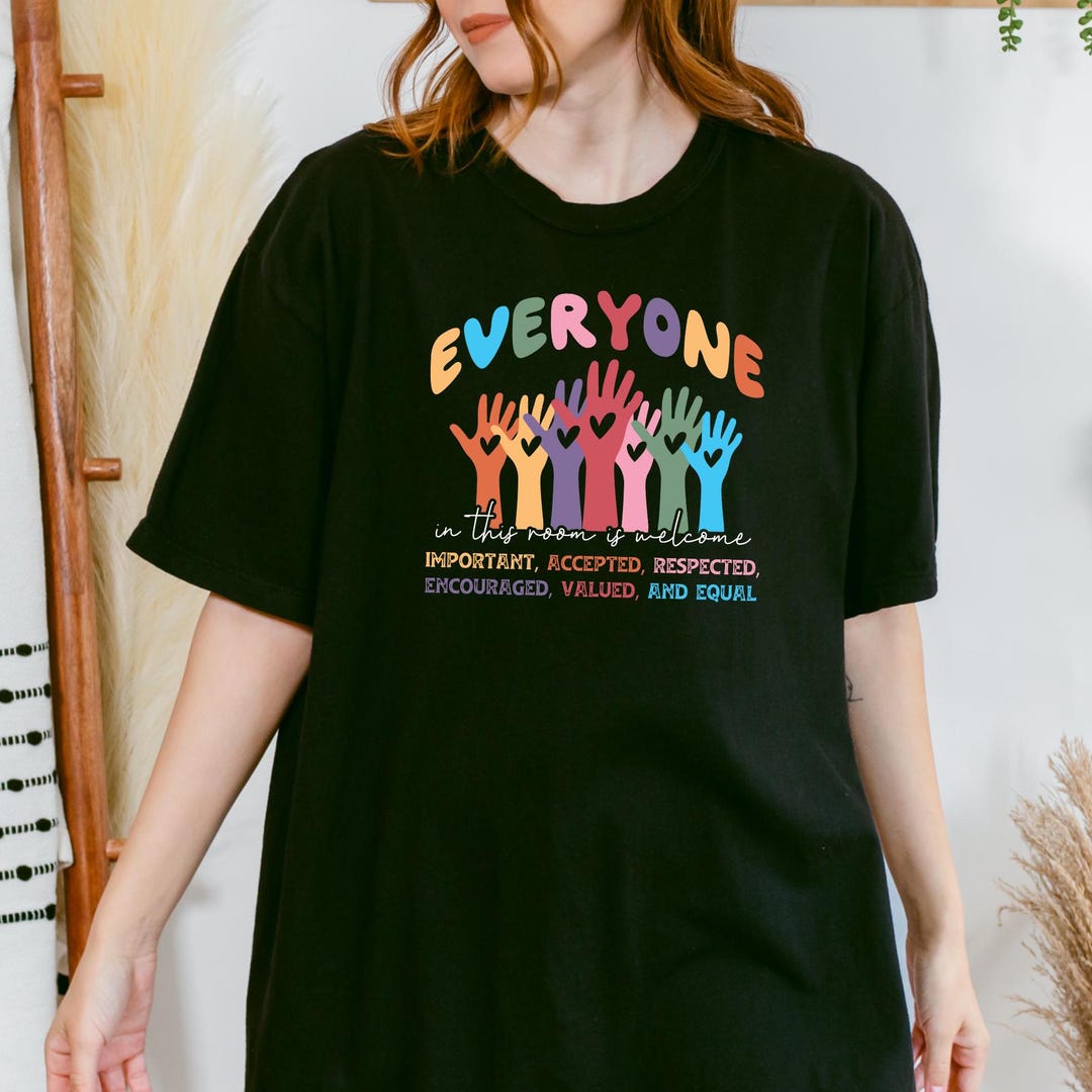 Comfort Colors® in This Room Everyone is Welcome Shirt, Idaho Teacher ...