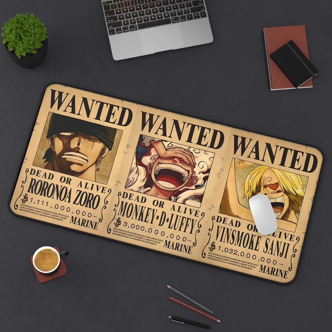 One Piece Desk Mouse Pad, Office, Merchendise, One Piece, Manga, Anime ...