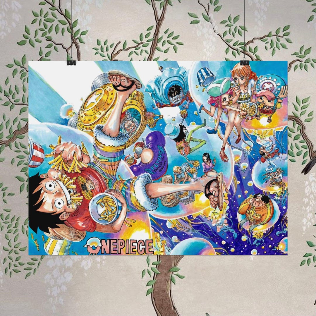 One Piece Poster, Office, Merchendise, One Piece, Manga, Anime ...