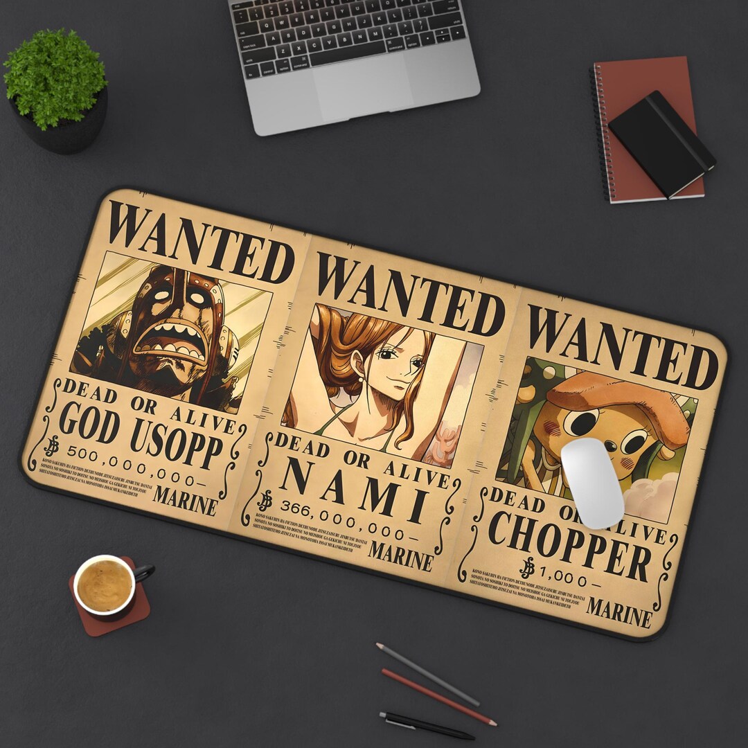 One Piece Desk Mouse Pad, Office, Merchendise, One Piece, Manga, Anime ...