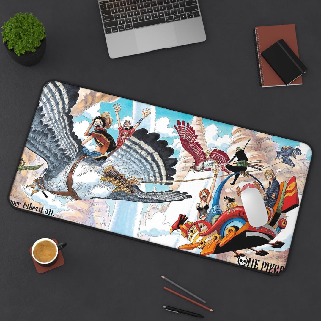 One Piece Desk Mouse Pad, Office, Merchendise, One Piece, Manga, Anime ...