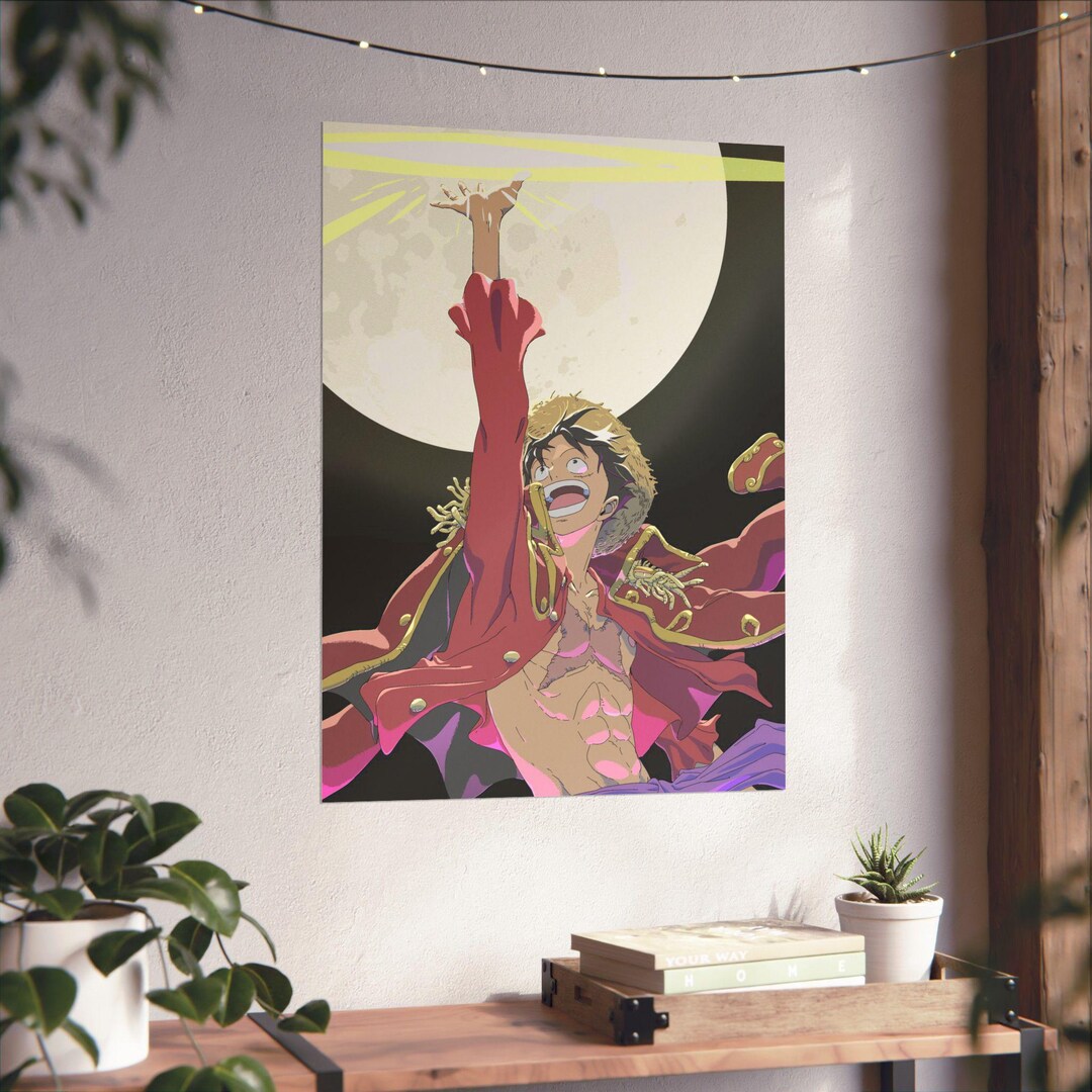 One Piece Poster, Luffy Poster ,office, Merchendise, One Piece, Manga ...