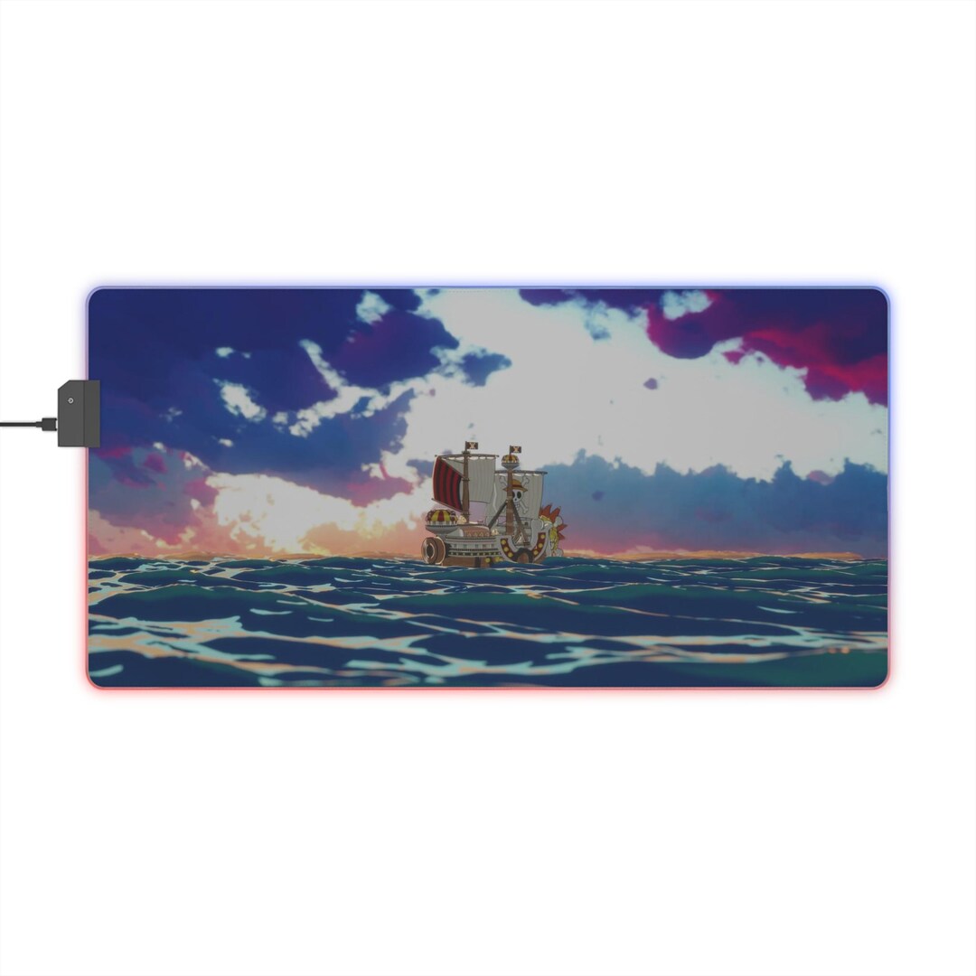 One Piece LED Mouse Pad, Office, Desk, One Piece, One Piece Gift, Manga ...