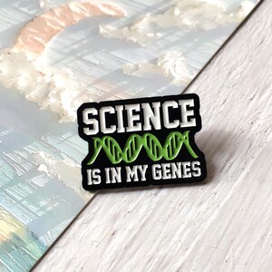 Chemistry, Biology, Science Enamel Pin, STEM Badge Pin, Lapel Pin ...