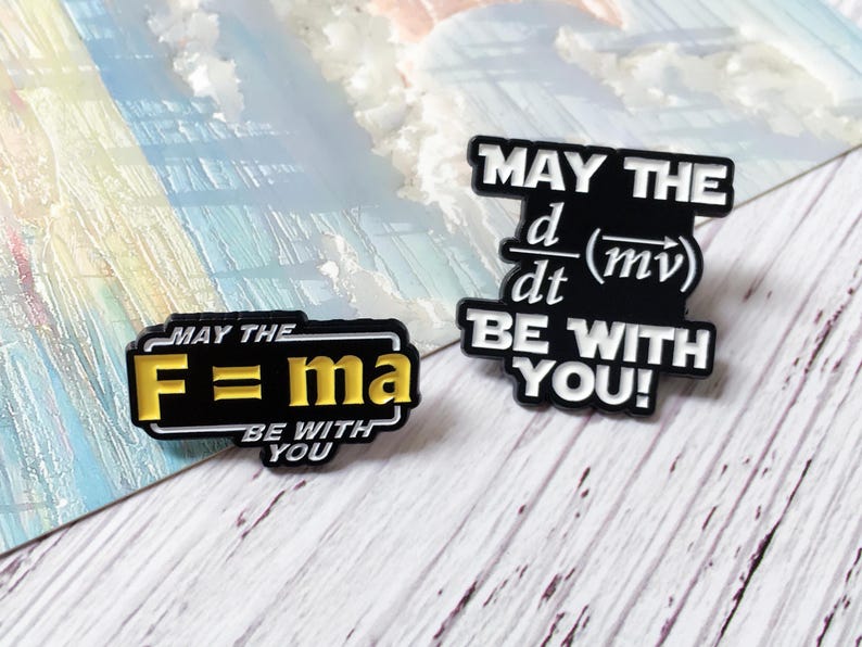 Physics Science Enamel Pin, Science Teacher Badge Pin, Lapel Pin ...