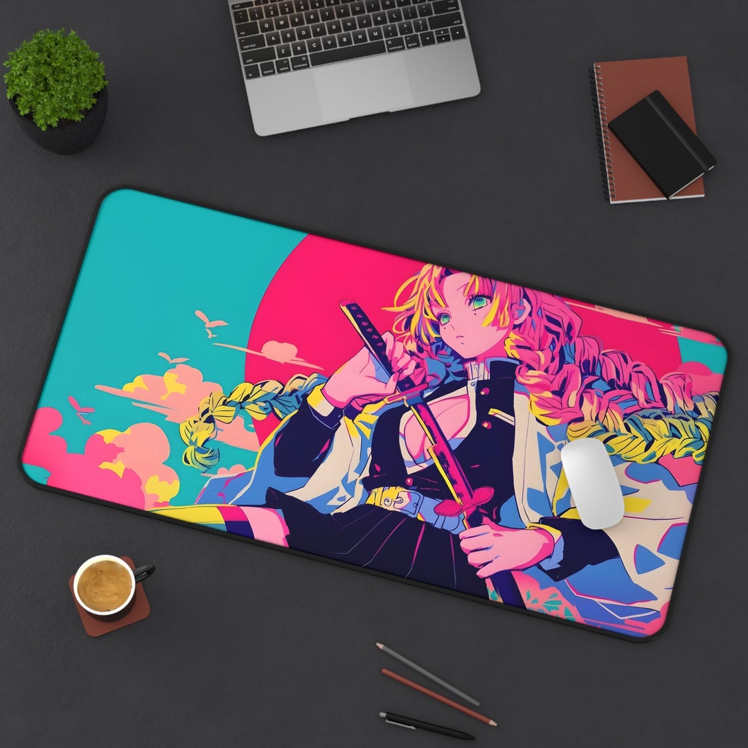 Demon Slayer Desk Mat, Anime Desk Mat, Large Desk Mat, Perfect Gift ...