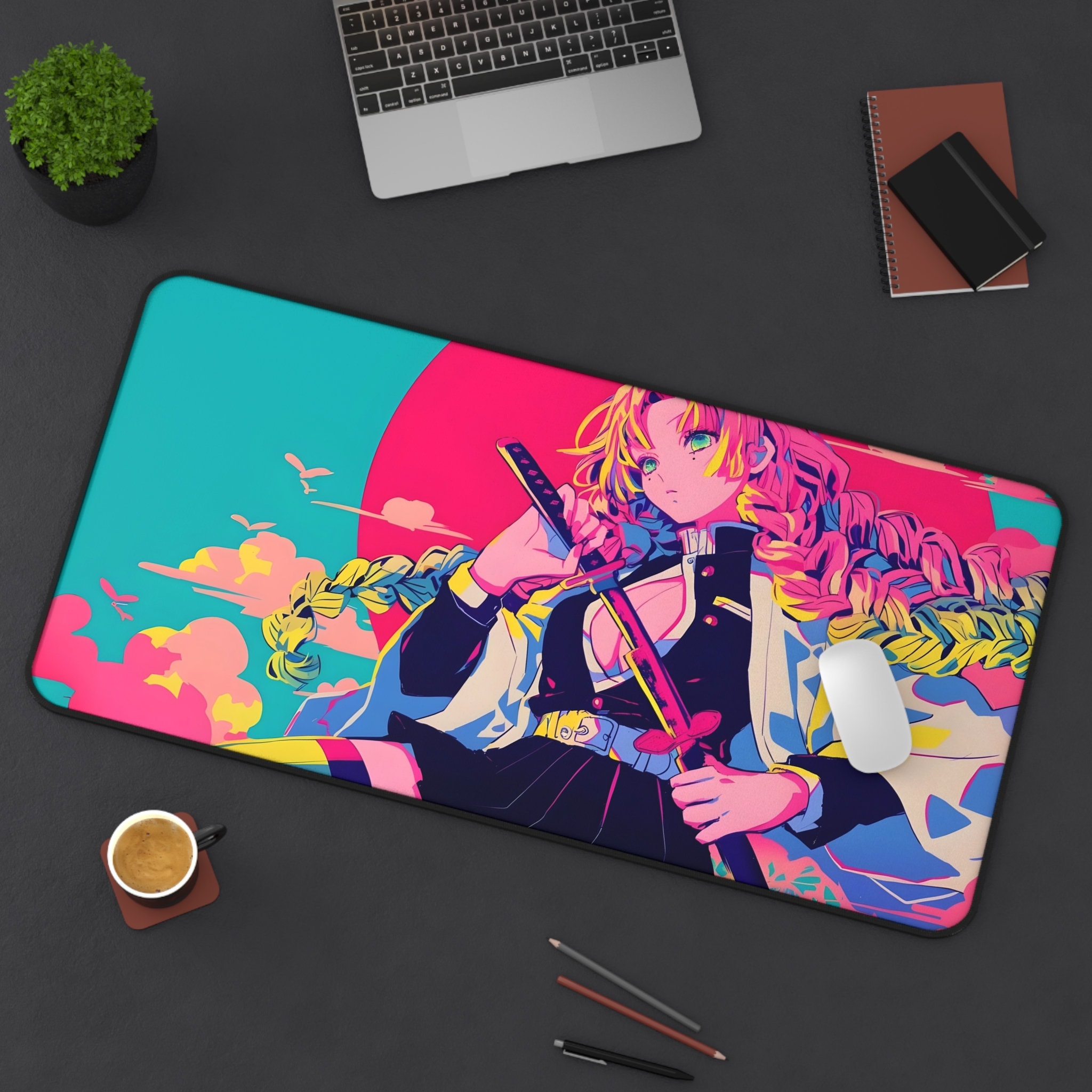 Anime Desk Mat, Large Desk Mat, Perfect Gift Idea, XL Desk Mat, Gaming ...