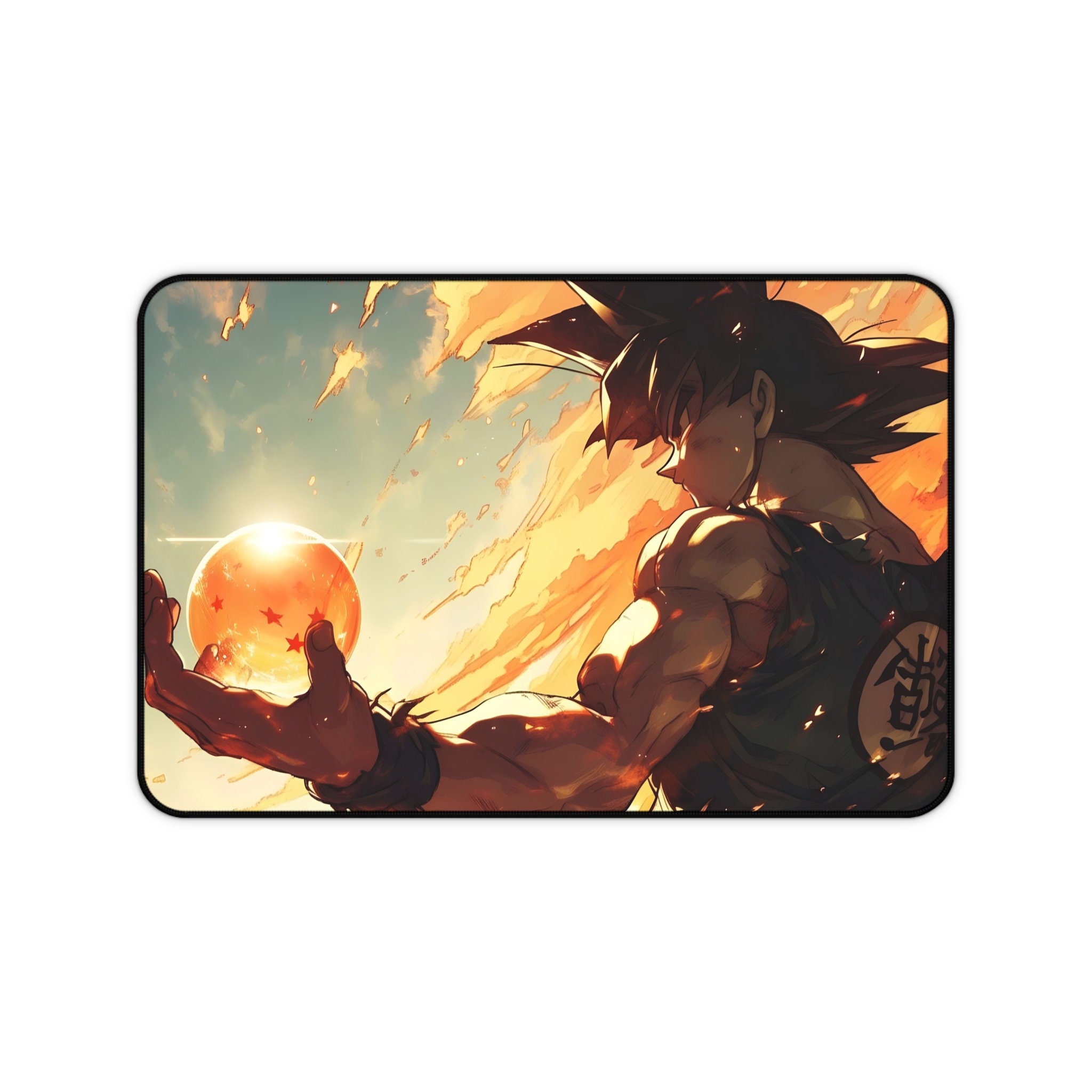 Dragonball Goku Desk Mat, Anime Desk Mat, Large Desk Mat, Perfect Gift ...
