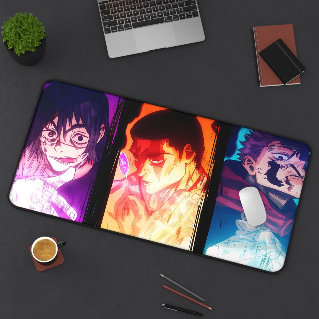 Jujutsu Kaisen Desk Mat, Anime Desk Mat, Large Desk Mat, Perfect Gift ...