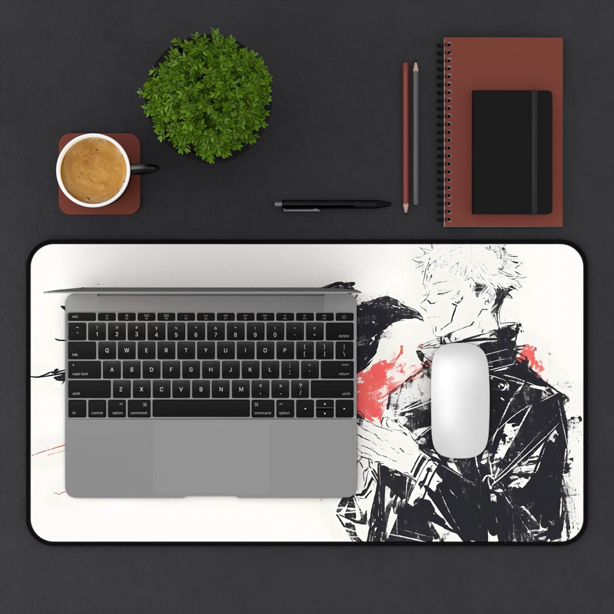 Jujutsu Kaisen Sukuna Desk Mat, Anime Gaming Mouse Pad - Etsy