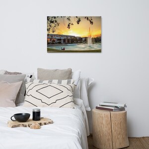 UCF Knights Sunset Campus Canvas Wall Art Stretched and Framed ...