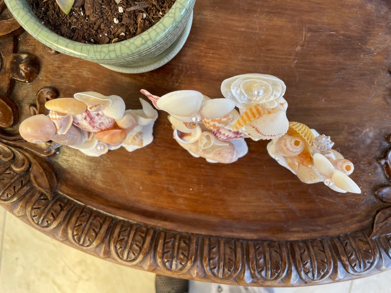 Shell Freestanding Display Art, Beach Art, - Etsy