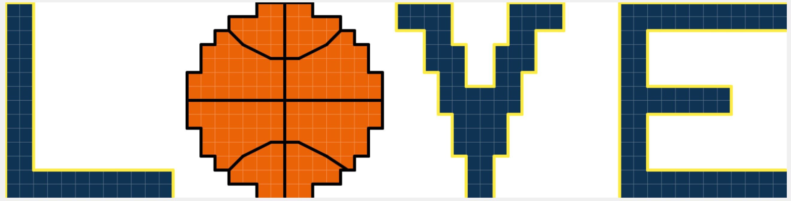 Basketball Love Cross Stitch Pattern - Etsy