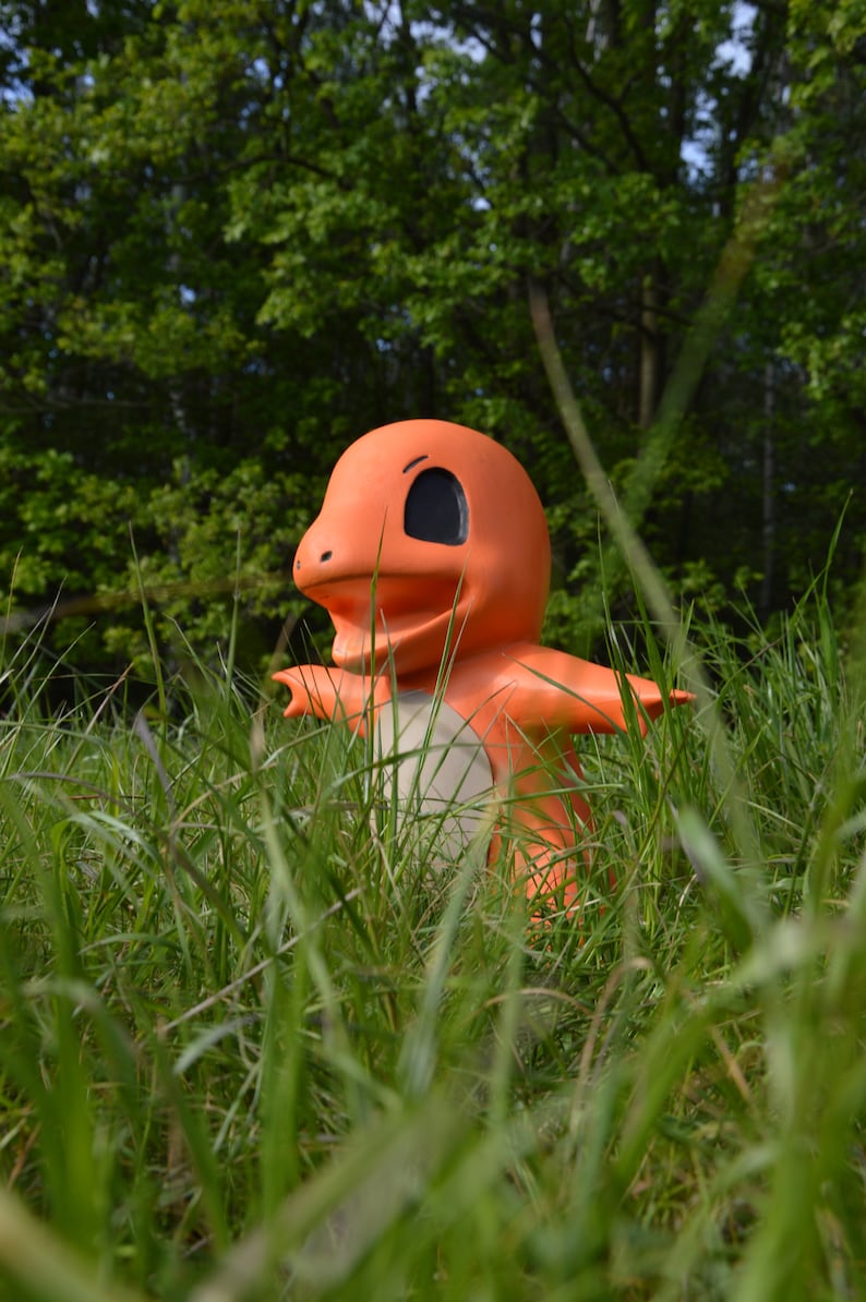 Life Sized Charmander Pokemon Figure Pokemonfanart Statue Gift for ...
