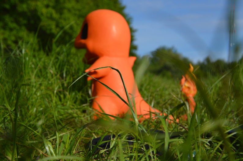 Life Sized Charmander Pokemon Figure Pokemonfanart Statue Gift for ...