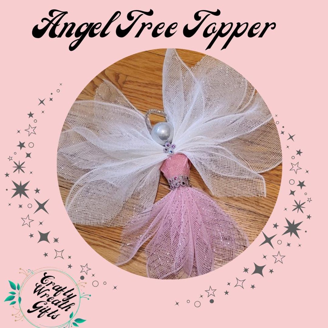 Guardian Angel Tree Topper - Etsy