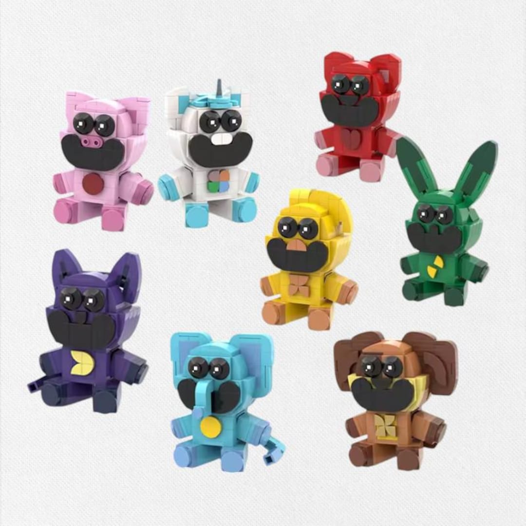 Poppy Playtime Figure Poppy Playtime Lego Smiling Critters Poppy ...