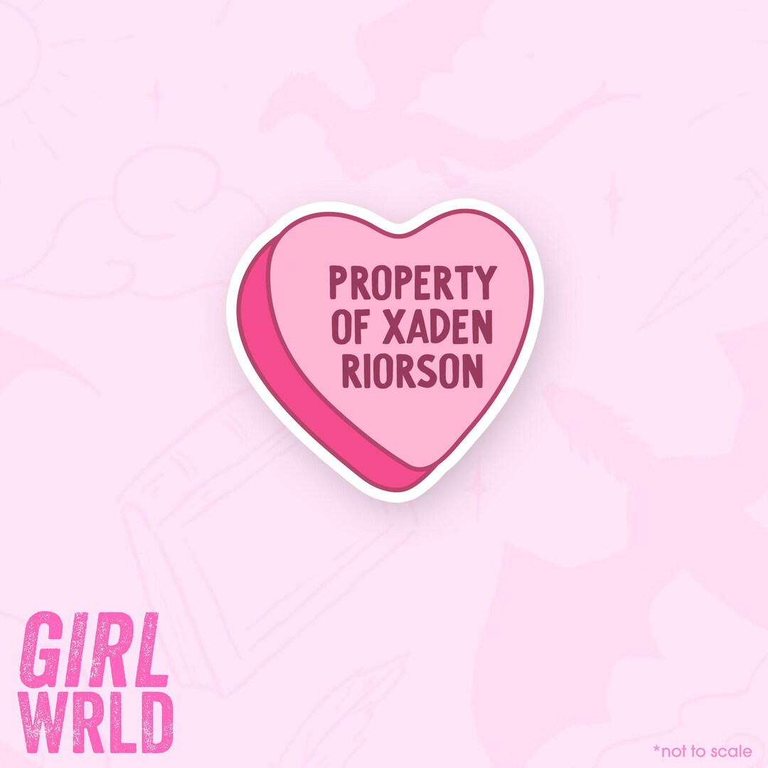 Funny Fourth Wing Sticker, Xaden Riorson Sticker, E-reader Decal ...