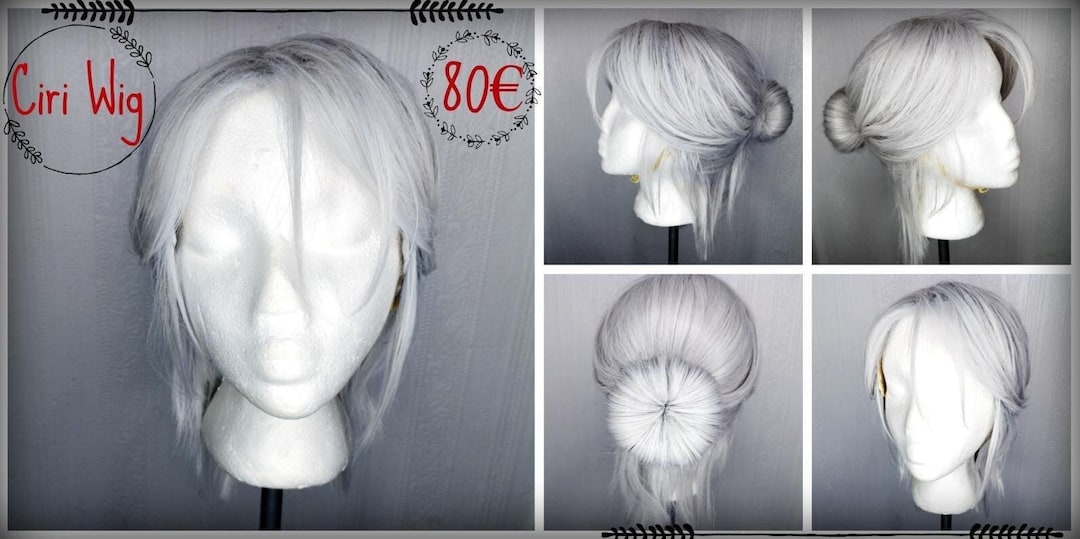 Ciri Wig the Witcher 3 Cosplay Costume - Triss Yennefer Medieval ...