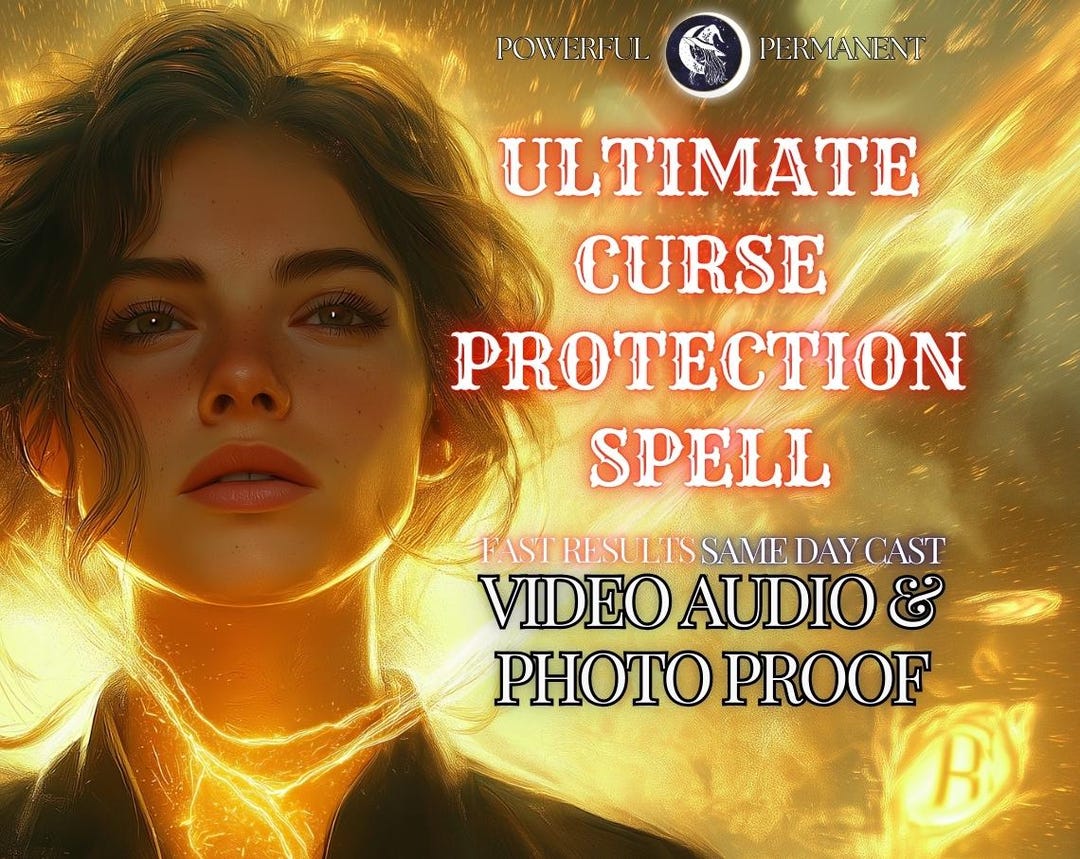 Ultimate Curse Removal Spell: Permanent Cleansing Protection - Etsy