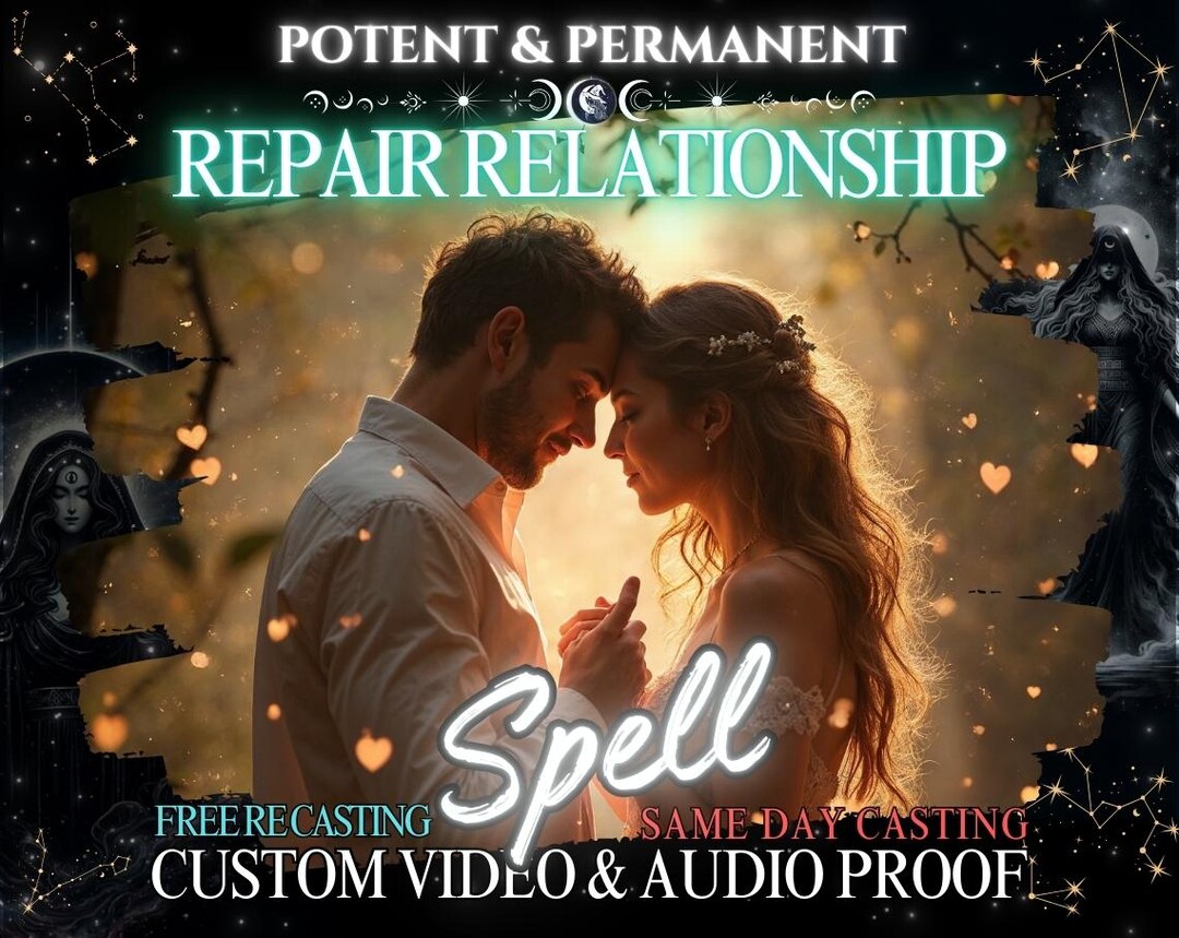 Relationship Repair Spell: Mend & Strengthen Love (remote Casting) - Etsy