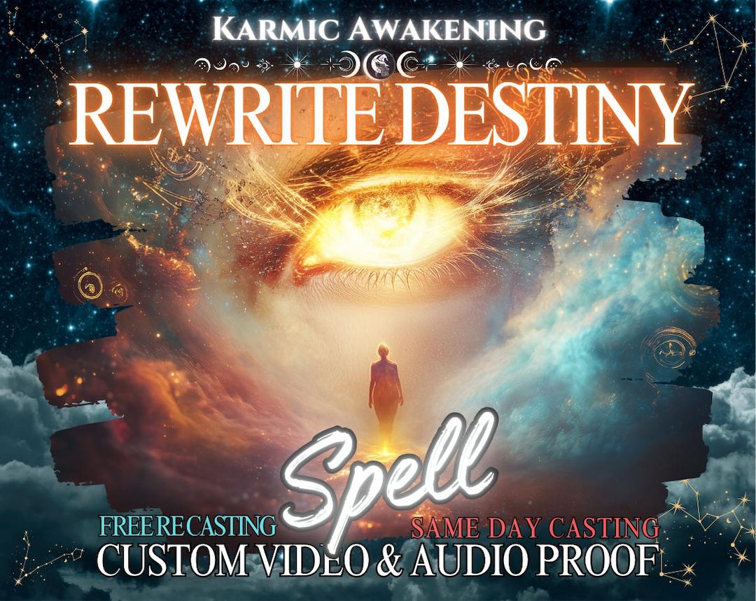 REWRITE YOUR DESTINY Spell | Transform Your Life and Manifest Desires ...