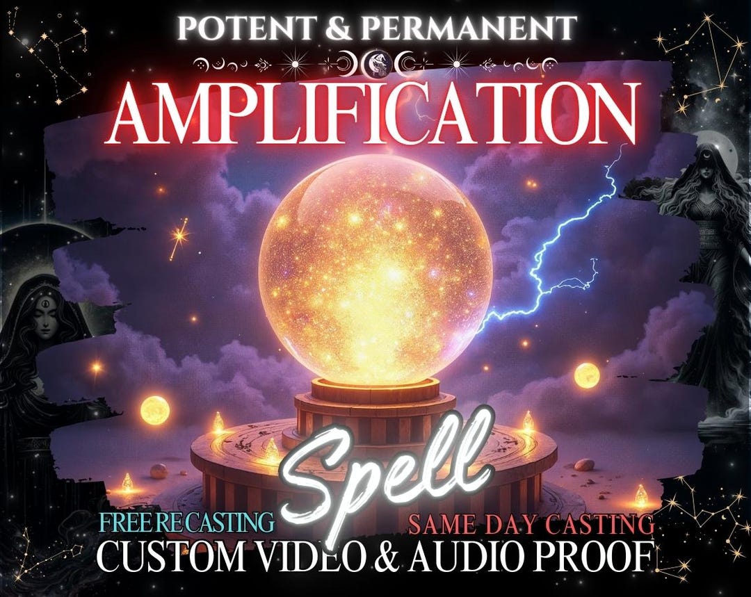 POWERFUL AMPLIFICATION SPELL - Strengthen the Effects of All Spells by ...