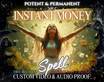 5k-15k FAST INSTANT MONEY Spell Magic Casting | Attract Wealth ...