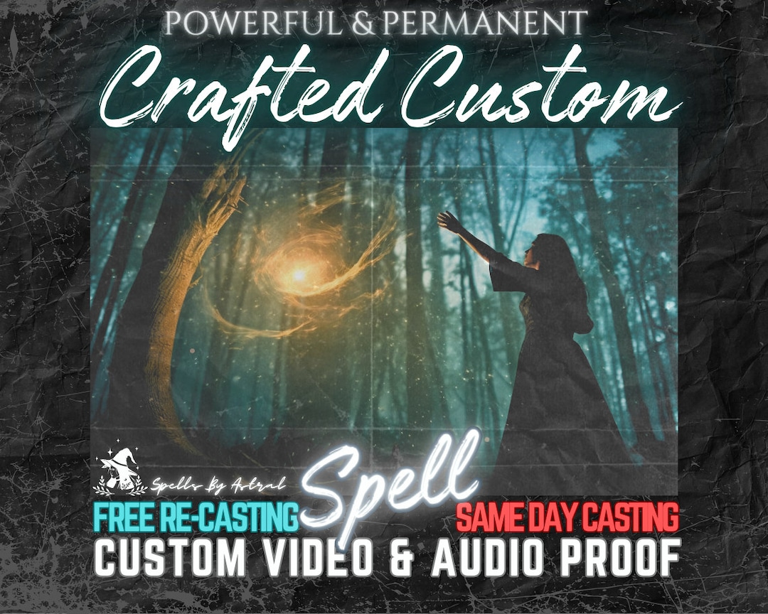 POWERFUL CUSTOM SPELL, Extremely Powerful, Tailormade Spell, Make a ...