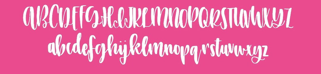 3D Embroidery Font - Etsy