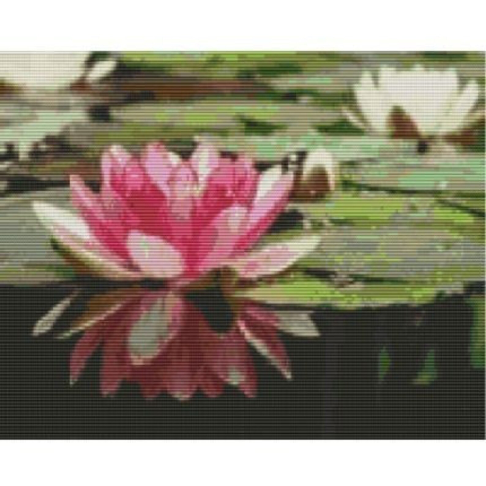 Lotus Flower Pool, Pattern for Loom or Peyote - Etsy