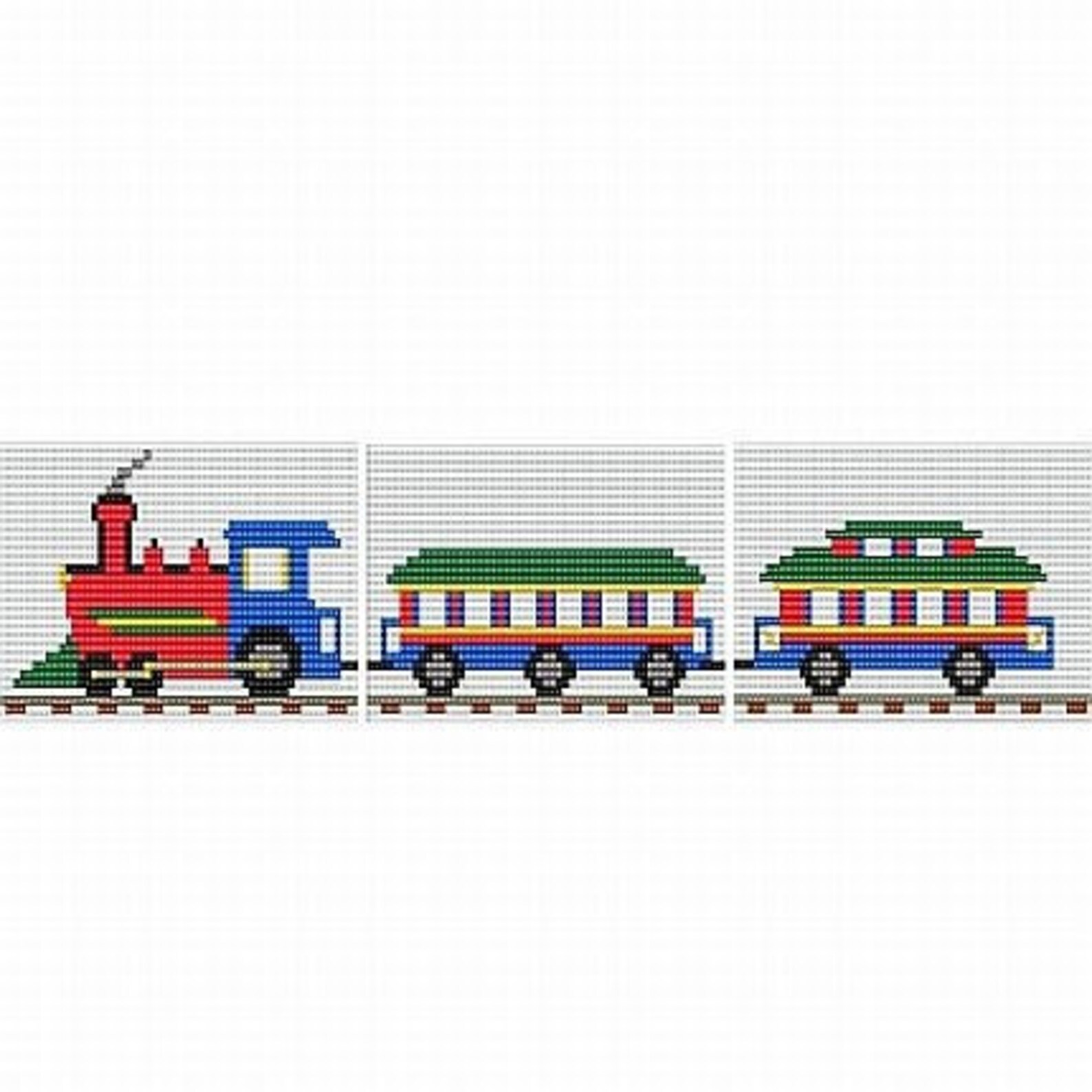 Toy Train, Pattern for Loom or Peyote - Etsy