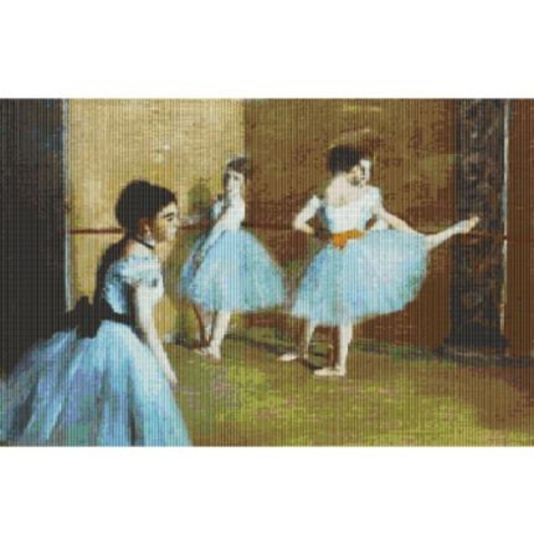 Ballet Dancer by Degas,bead Pattern for Loom or Peyote - Etsy