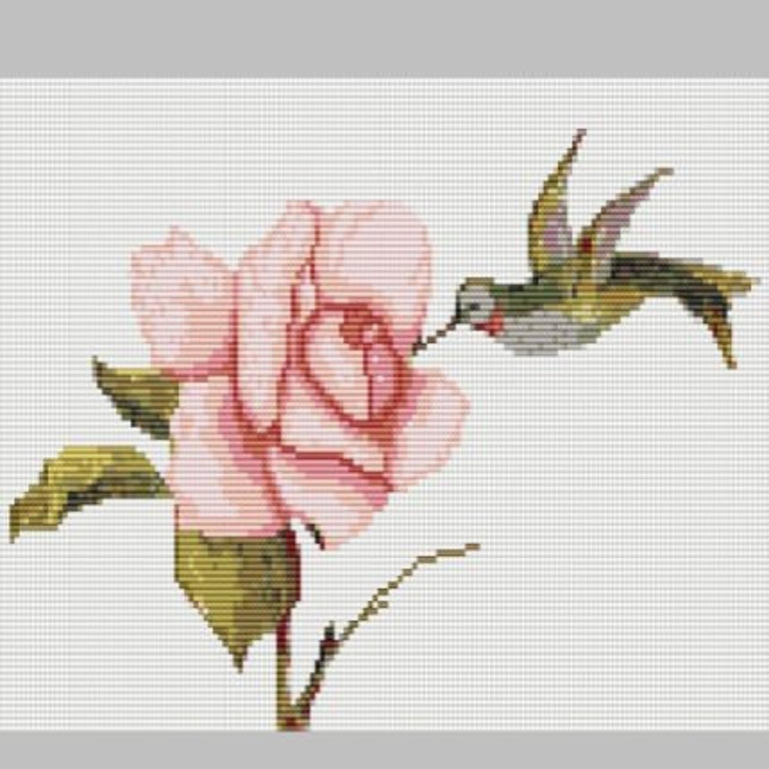 Victorian Hummer, Pattern for Loom, Bead Peyote or 2 Drop Peyote - Etsy