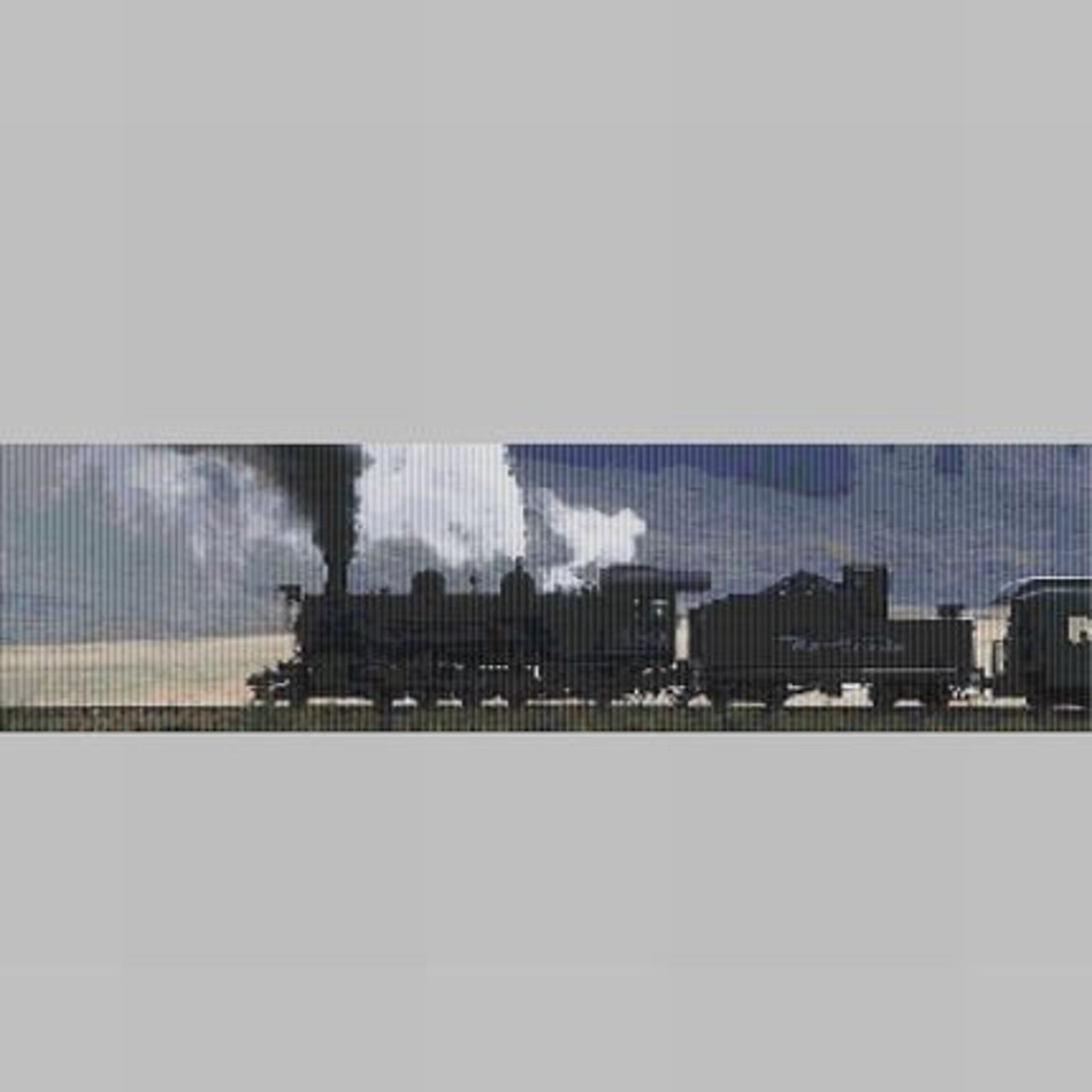 Steam Train, Sideways, Bead Pattern for Loom or Peyote - Etsy