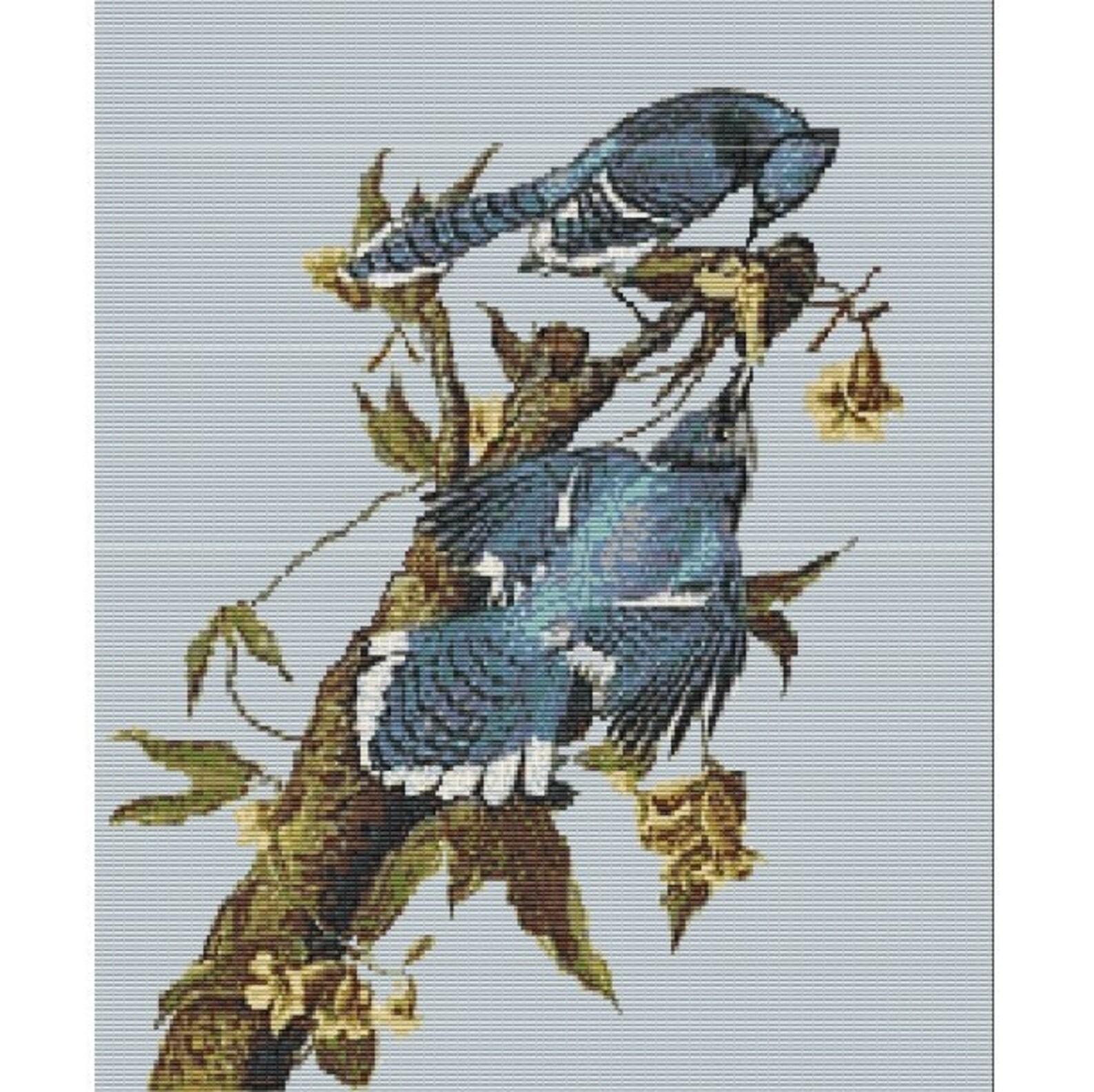 Blue Jays Bead Pattern Loom or Peyote - Etsy