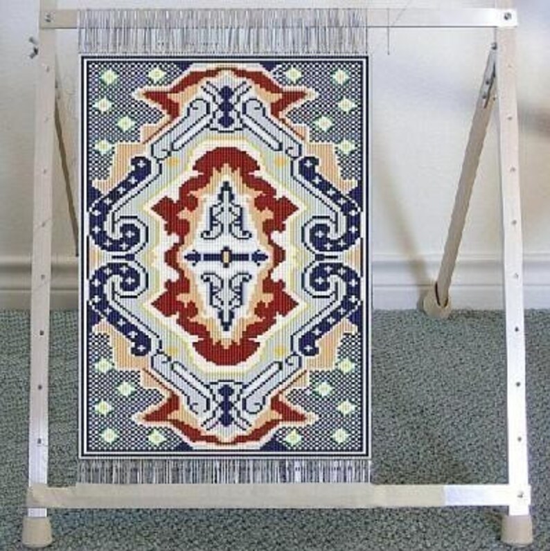 Build a No Warps Loom for Beading, the Pattern /directions ...