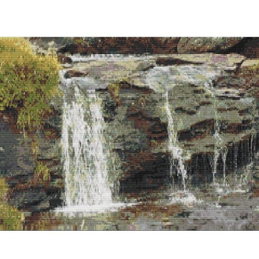 Waterfall, Pattern for Loom or Peyote - Etsy