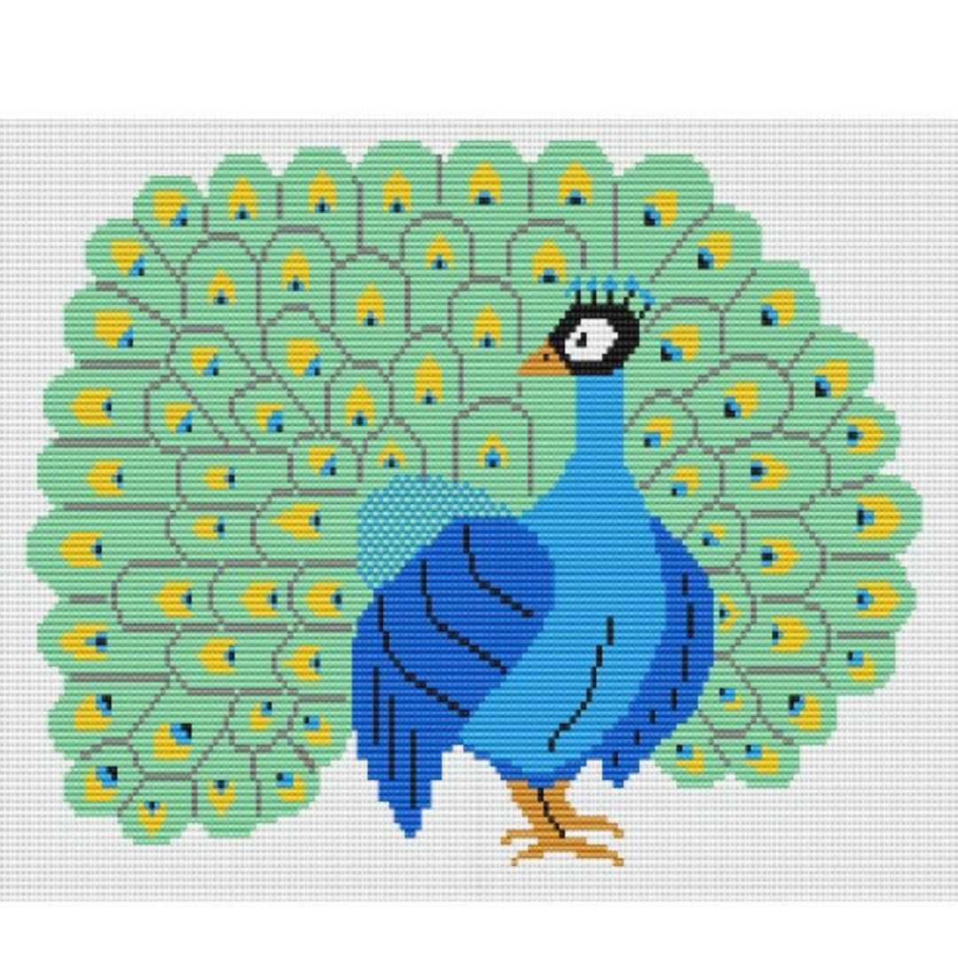Proud as A Peacock for Loom or Square Stitch - Etsy