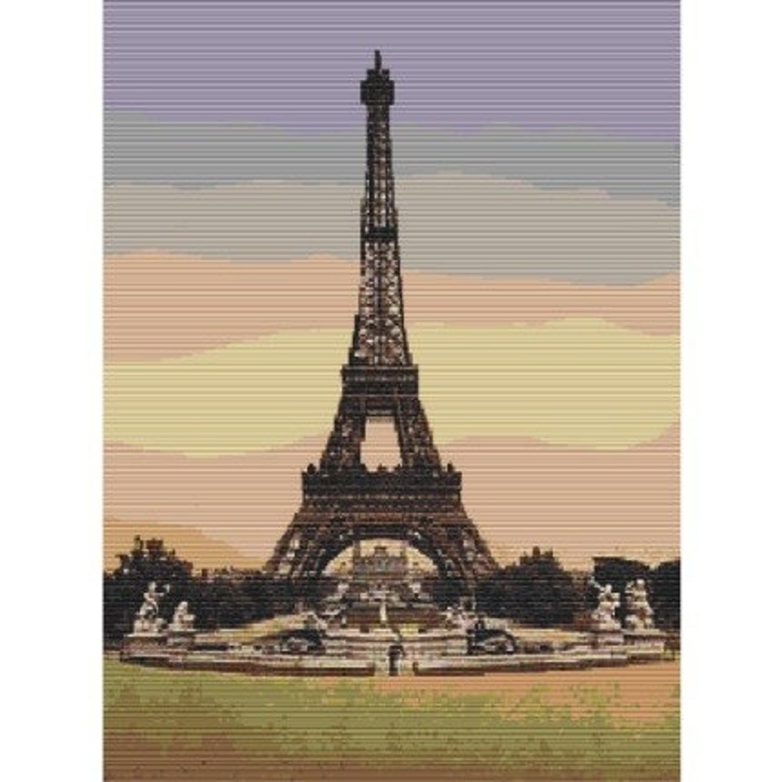 Ah, Dreams of Paris, Bead Pattern for Loom or Peyote - Etsy