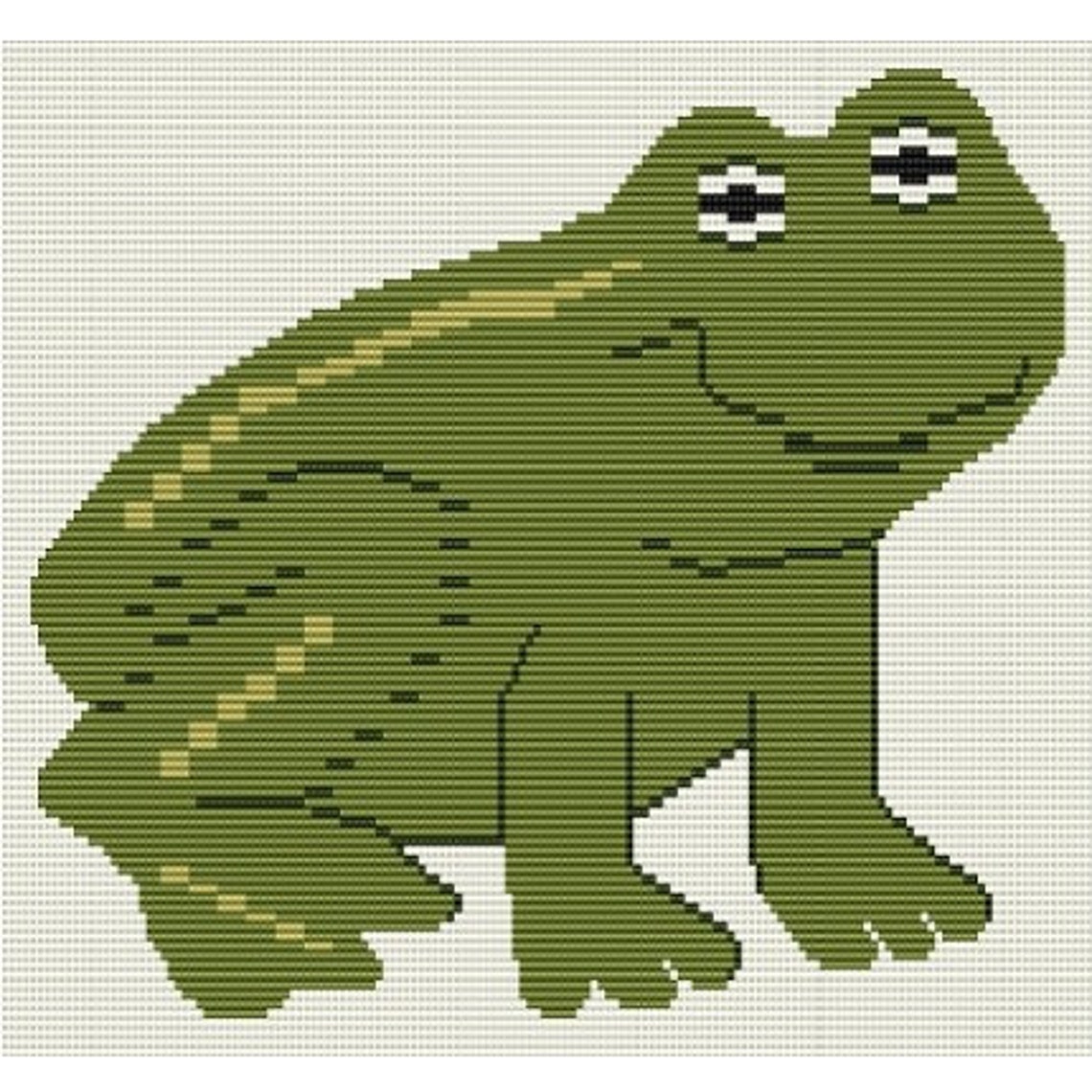 My Frog, Bead Pattern for Loom or Peyote - Etsy