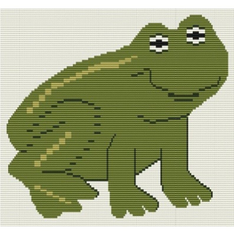 My Frog, Bead Pattern for Loom or Peyote - Etsy