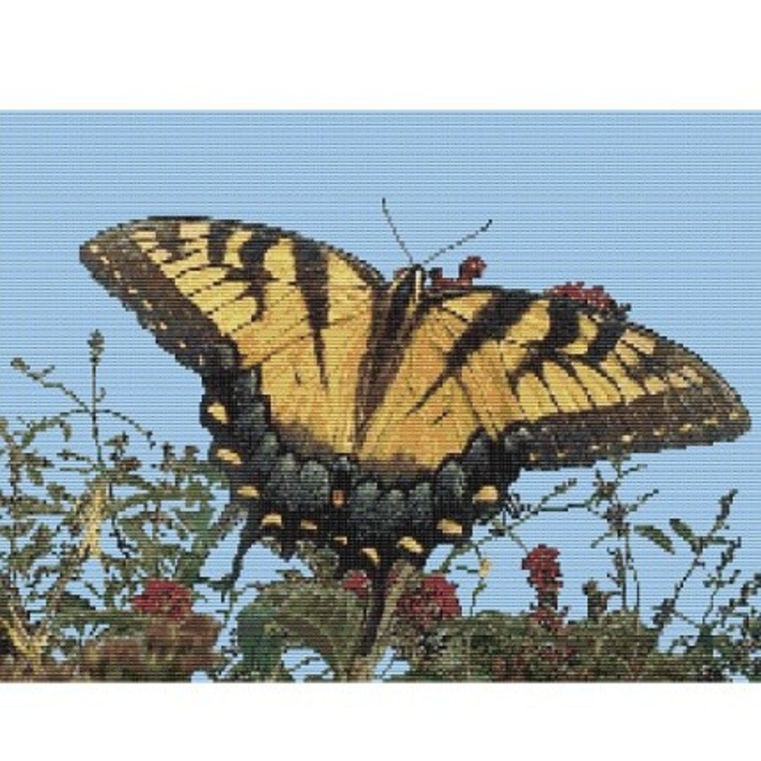 Gorgeous Swallowtail, Pattern for Loom or Peyote - Etsy
